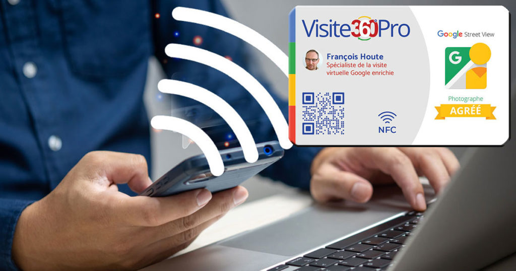 Carte de visite NFC, la carte de visite connectée NFC et QR code sans contact